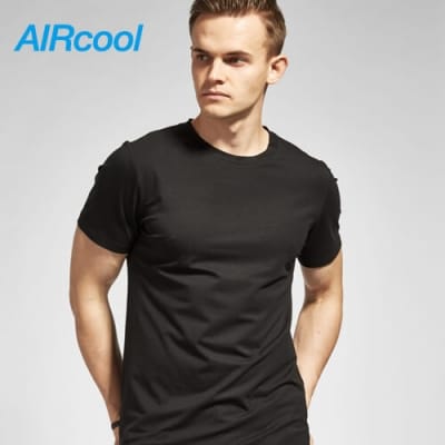 AIRcool Men's T-shirt | A Cool Feeling Of Wear | Ice Shell Fabric